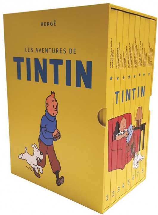 Aventures de Tintin (Les) : Coffret intégral Tintin / Casterman / Hergé ...