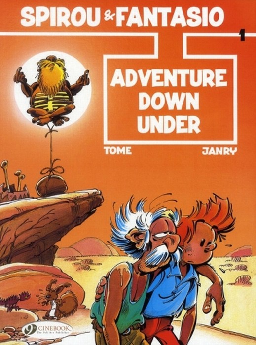 Spirou & Fantasio - tome 1 : Adventure down under / Cinebook / Tome ...
